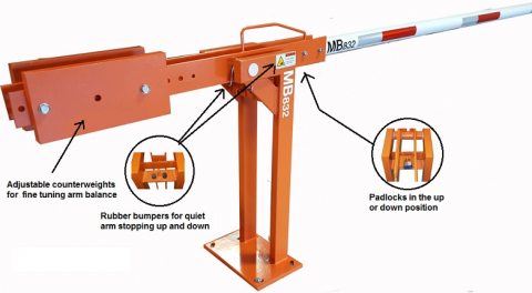 Manual Barrier Arm Gate | barrier-gate